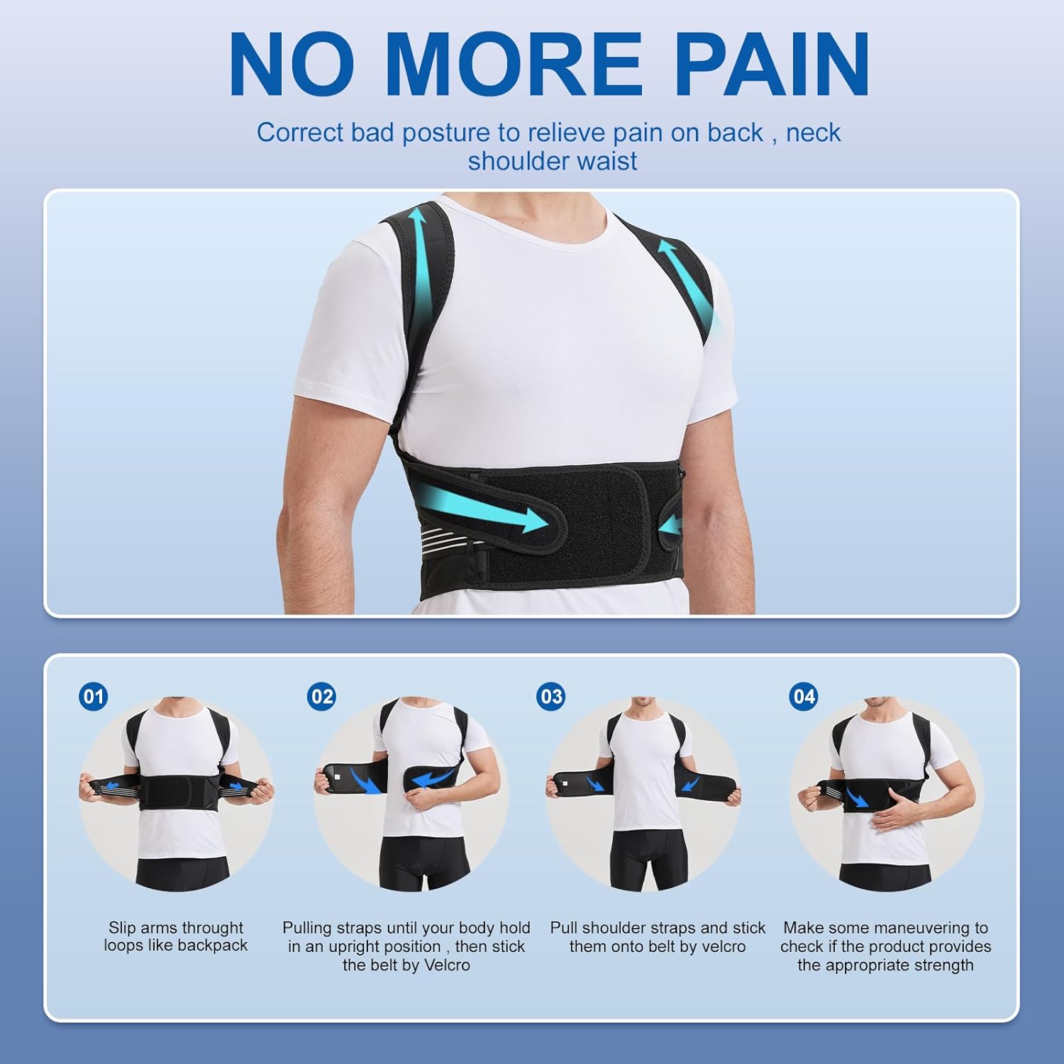 ComfortFit Posture Corrector – My Trendy Gift Store